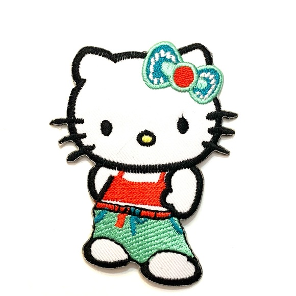 Accessories | Kitty Patch Sanrio Cute Iron On Punk Cat Diy Lot | Poshmark